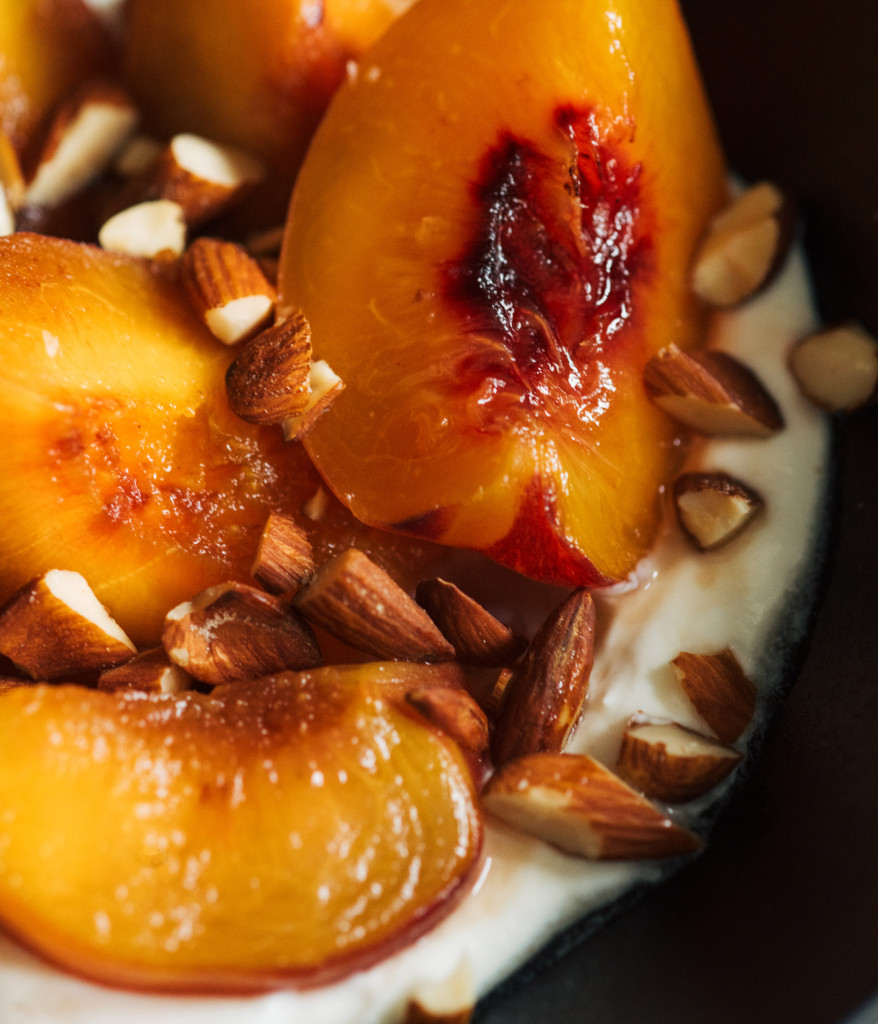 Freshly marinated peaches in Moroccan spice syrup | Stollar